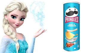 Frozen ❄️⛄Movie Characters and Their Favorite Snacks, Movies, Drinks & More ! | Elsa, Anna, Olaf