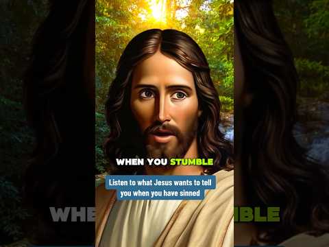 Listen to what Jesus wants to tell you when you sinned John 8:11 #jesuslovesyou #dailybibleverse