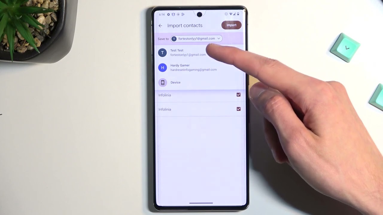 How to Copy Contacts in GOOGLE Pixel 7 Pro – Relocate Contact List