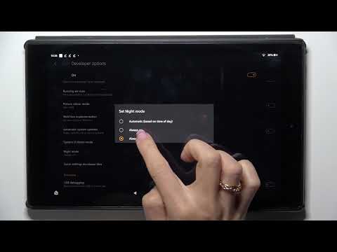 How to Enable Night Mode on Amazon Fire HD 10?