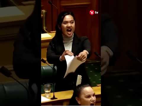 New Zealand MPs suspended for performing haka in parliament