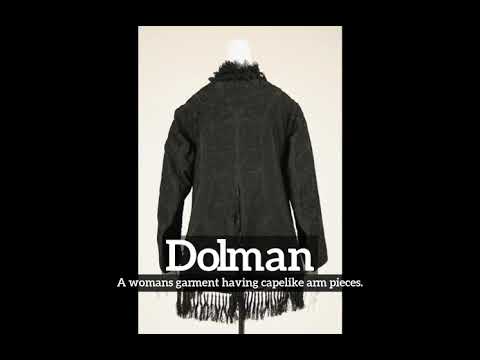 How Does Dolman Look? | What is Dolman? | How to Say Dolman in English?