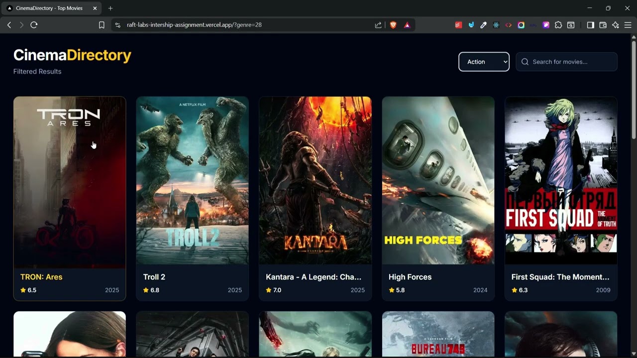 Building a Modern Movie App with Next.js 14, Tailwind & TMDB API