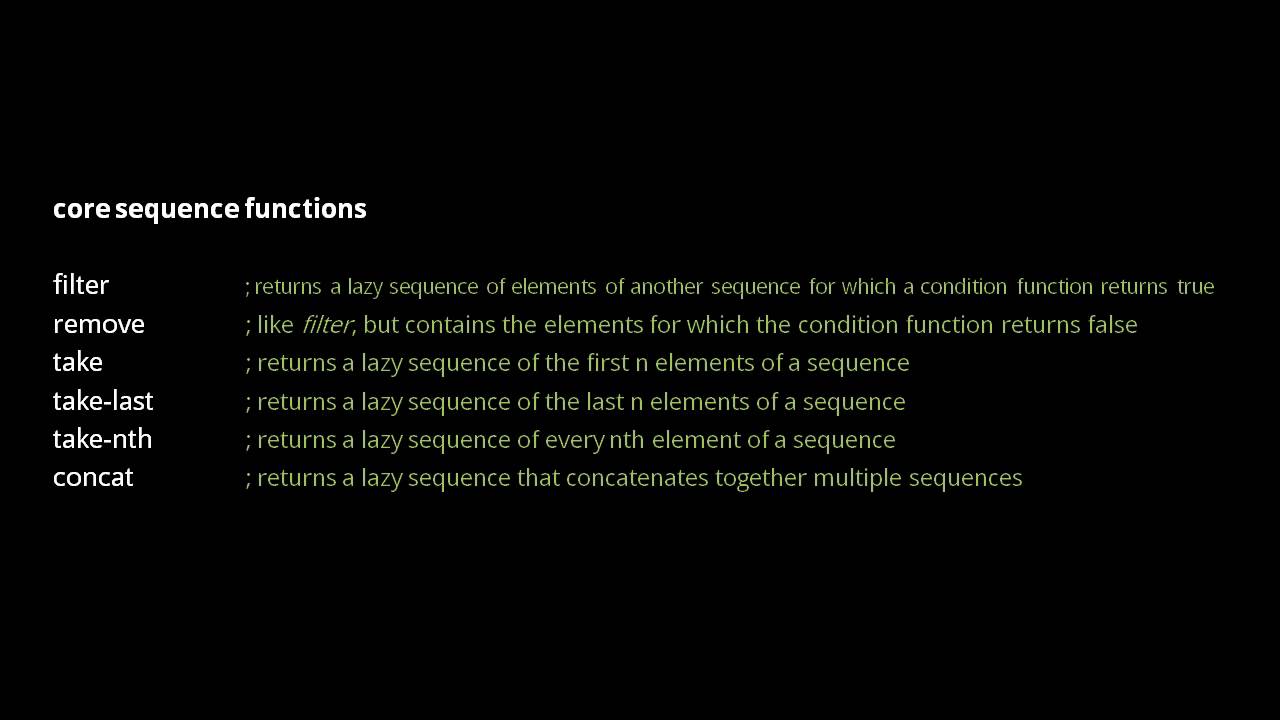 Clojure - collections (6/6)
