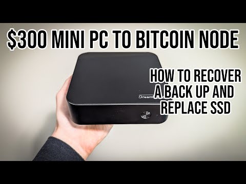 How to install an SSD into a start9 and Recover a Backup.