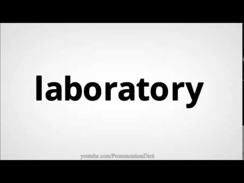 How to pronounce laboratory