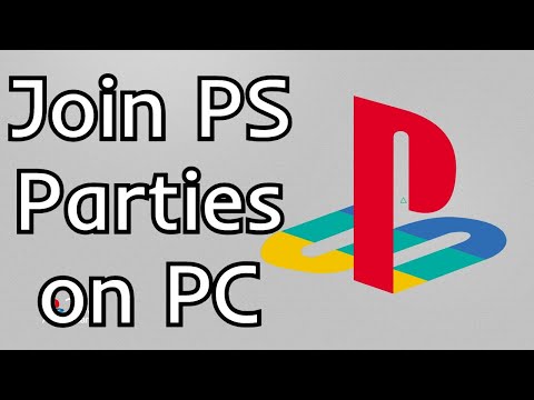 How to Join a Playstation Party on your Gaming PC!! 2 Minute Tutorial
