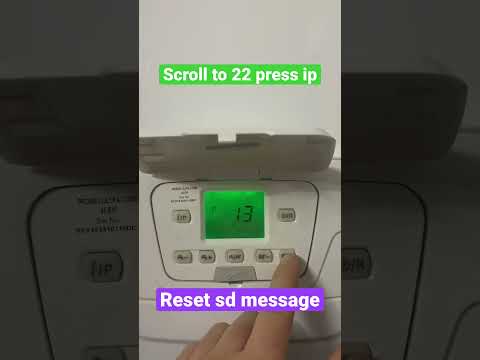 Reset service message SD baxi duotec 2/ neta tec