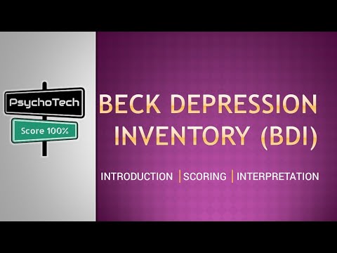Beck Depression Inventory (BDI) test | IGNOU MA in Psychology 2nd Year Practical