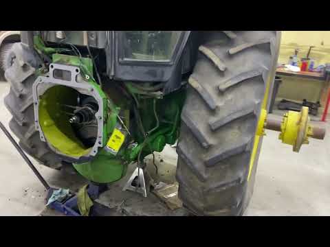 John Deere 4650 low hydraulic oil pressure fix