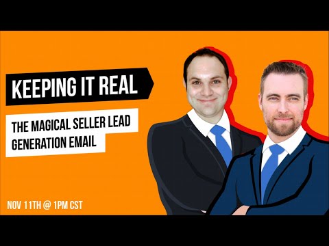 The Magical Seller Lead Generation Email