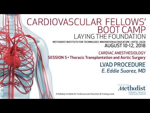 LVAD Procedure (E. Eddie Suarez, MD)