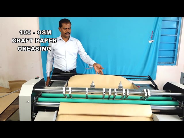 Paper Bag Creasing Machines - Paper Bag Creasing Machine Manufacturer ...