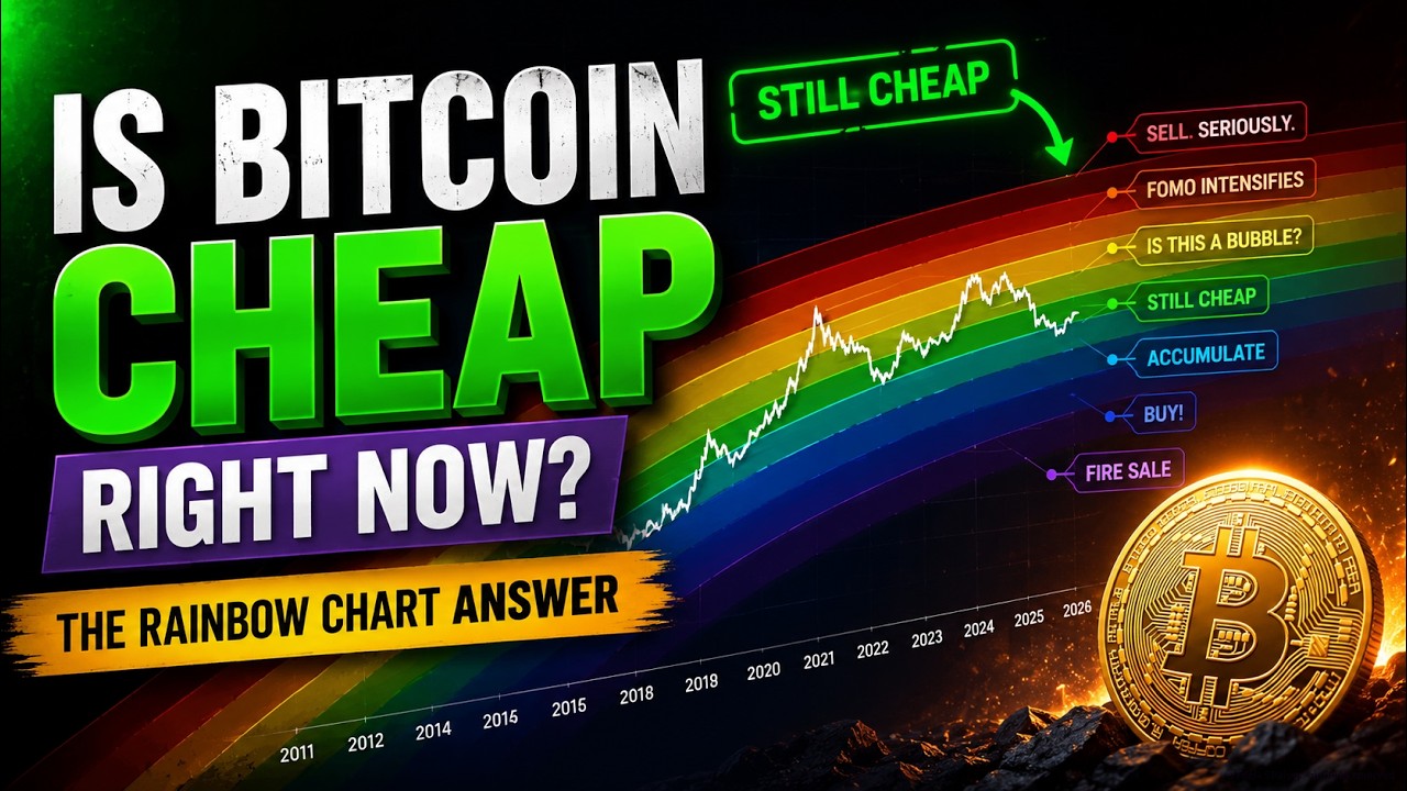 The Bitcoin Rainbow Chart Explained in 5 Minutes