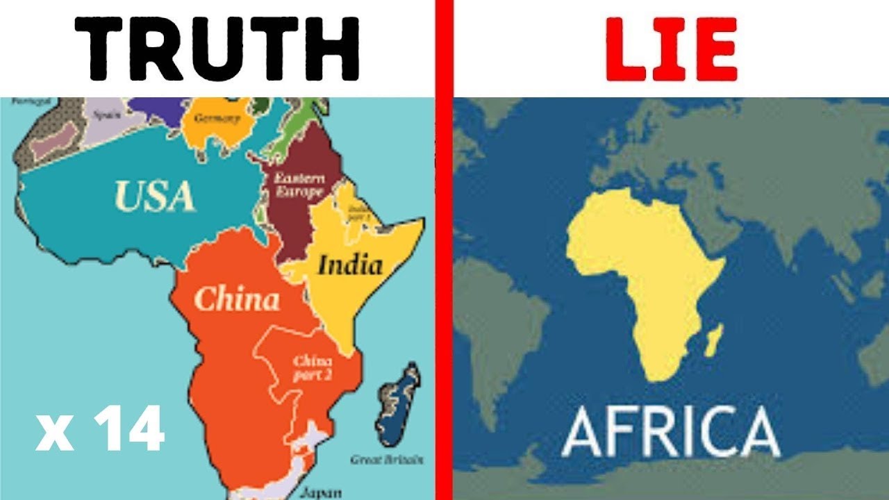 The True Size of Africa: Understanding the Misrepresentation of the ...