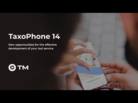 The mobile app to order a taxi that pleases customers. The new TaxoPhone 14 is now available.
