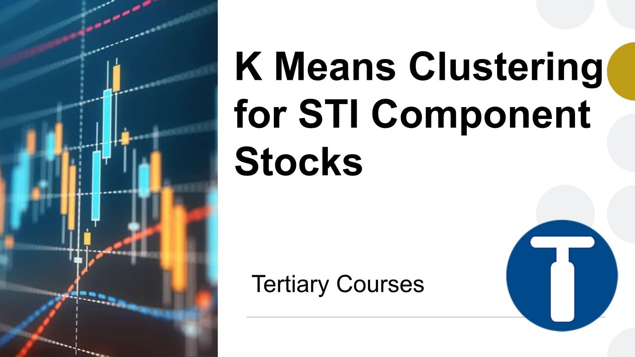 K Means Clustering for STI Component Stocks
