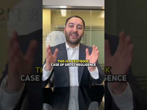 This is a Textbook Case of Gross Negligence π #lawyer #law #facts #tips #viral #shorts