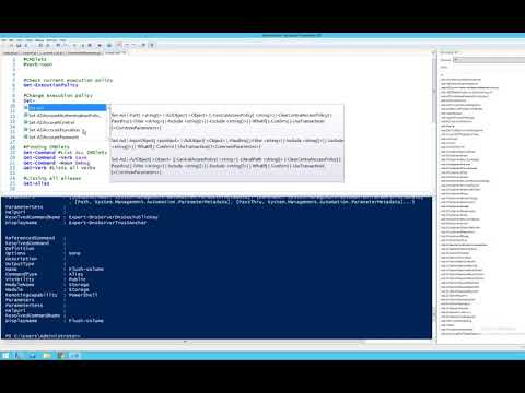Powershell 1 - Powershell ISE intro