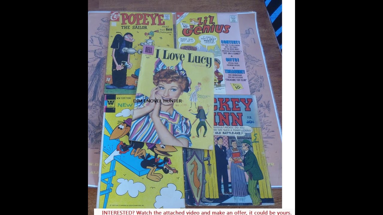 5 ASSORTED COMICS