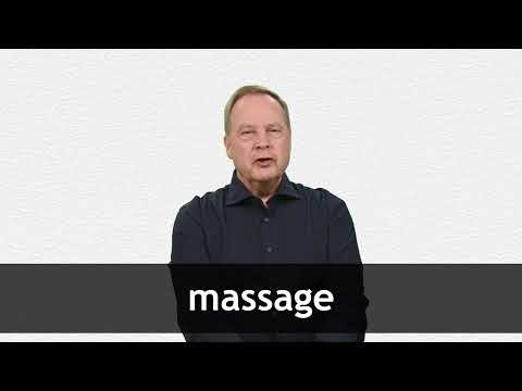 How to pronounce MASSAGE in American English