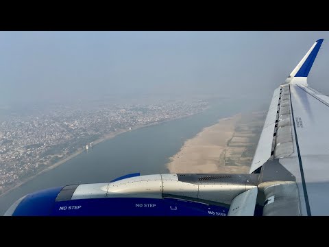 Allahabad || Prayagraj || Airport Landing [4K]