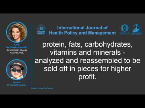 Buying Health The Costs of Commercialism and an Alternative Philosophy
