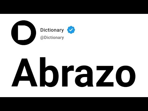 Abrazo Meaning In English