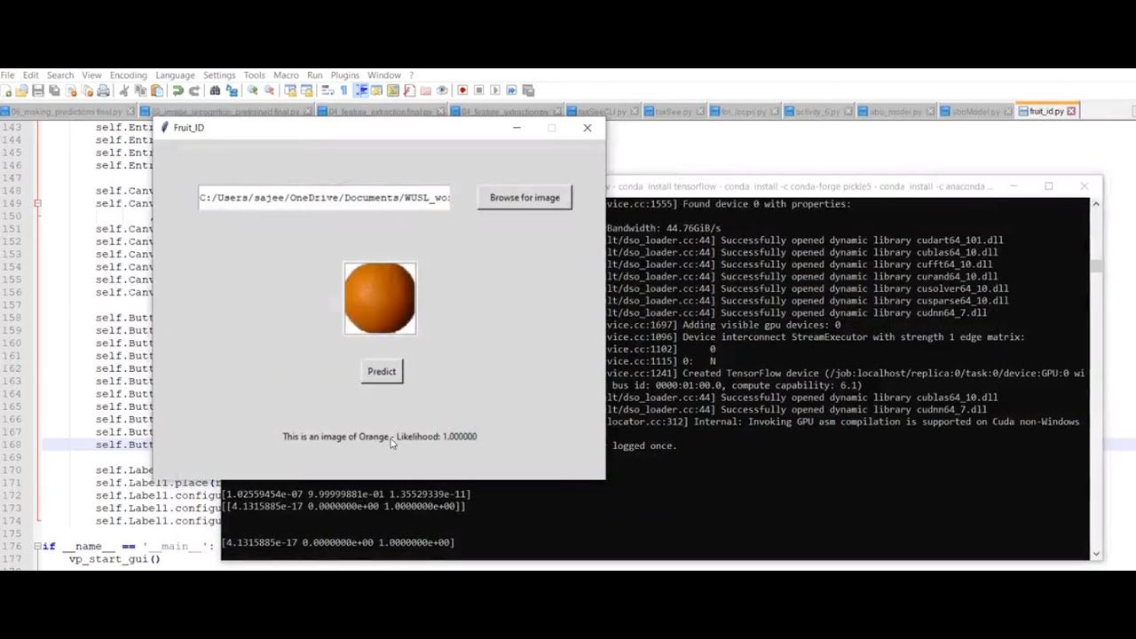 Creating an Image Recognition GUI App from scratch