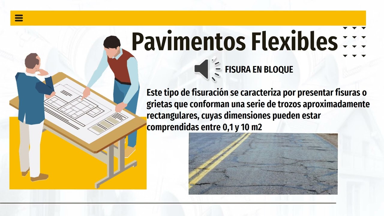 Tipos de fallas en pavimentos