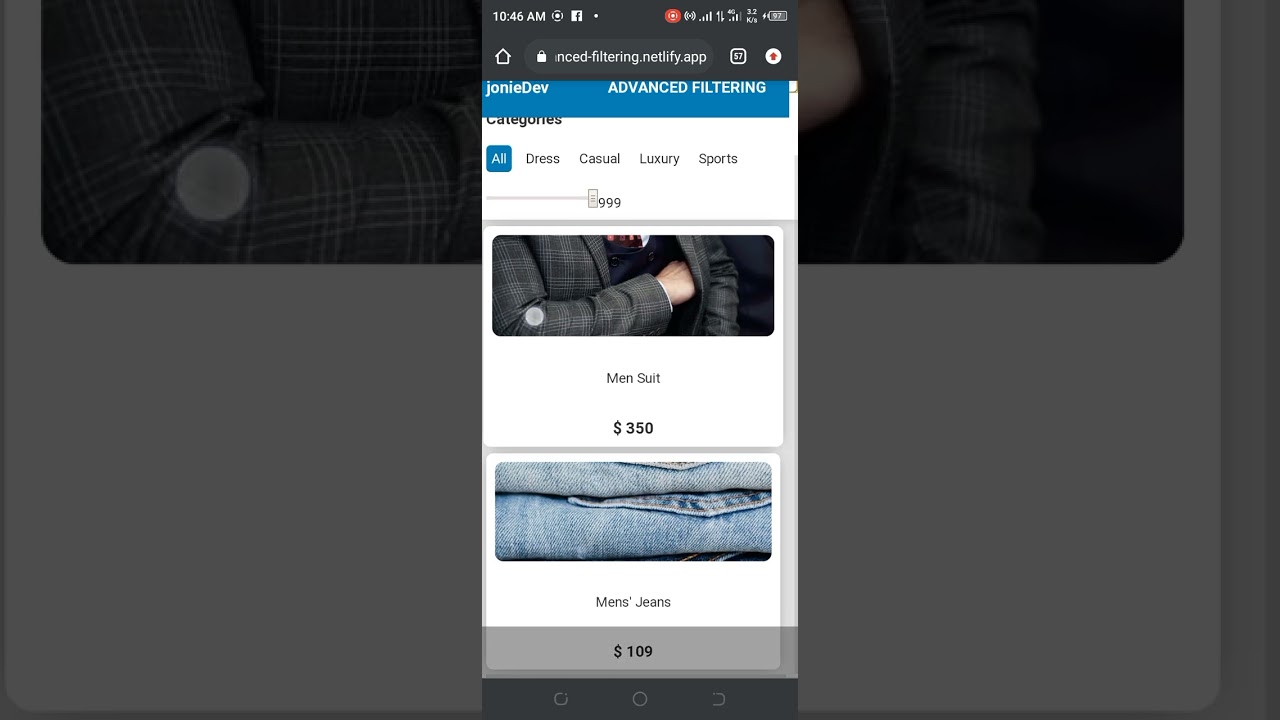React Advanced Filtering. https://github.com/Joniekesh/advanced-react-filter