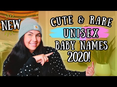 20 Unique & RARE GENDER NEUTRAL/UNISEX Baby Names 2020 (For Boys + Girls) | Baby Names I love!