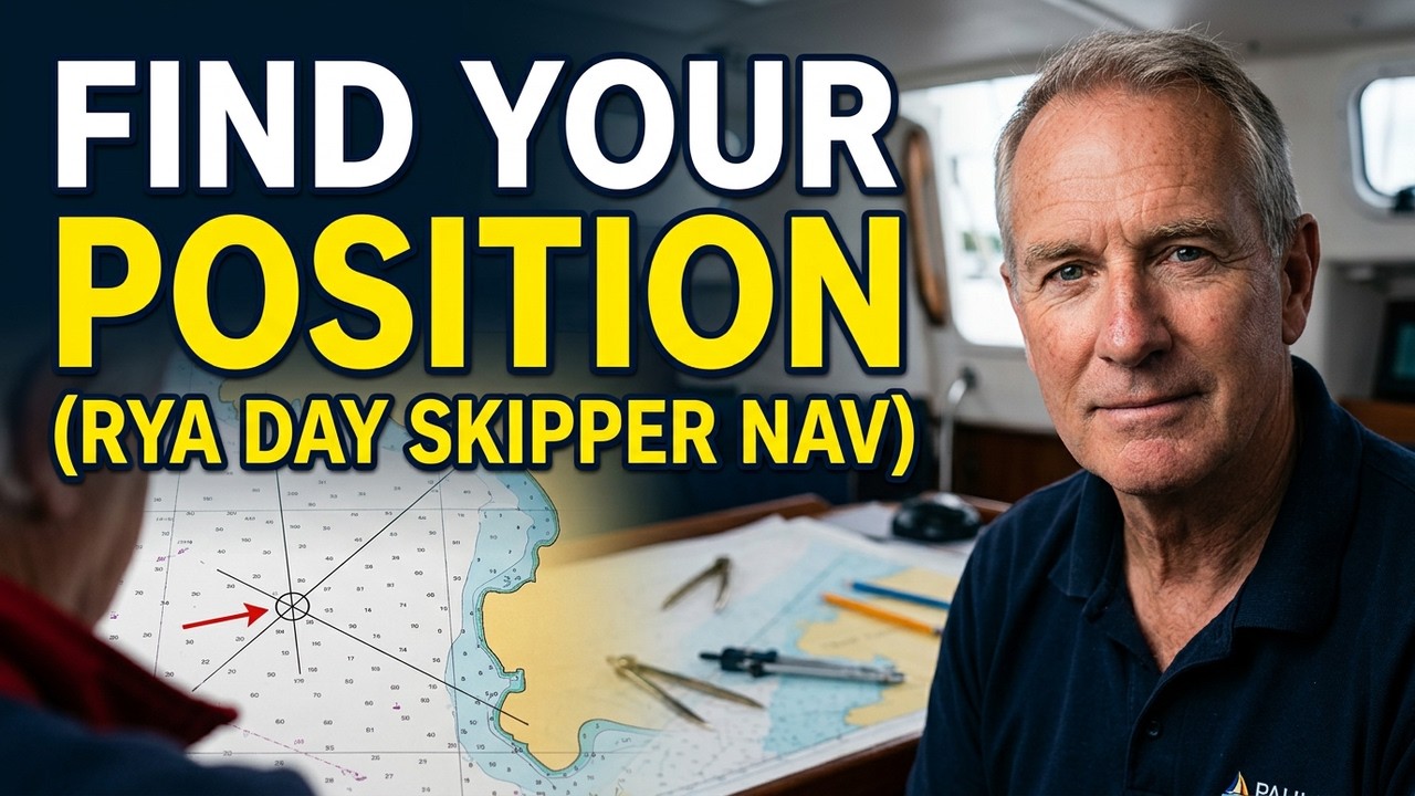 Three Point Fix Explained | Day Skipper Navigation Tutorial (City Sailing)
