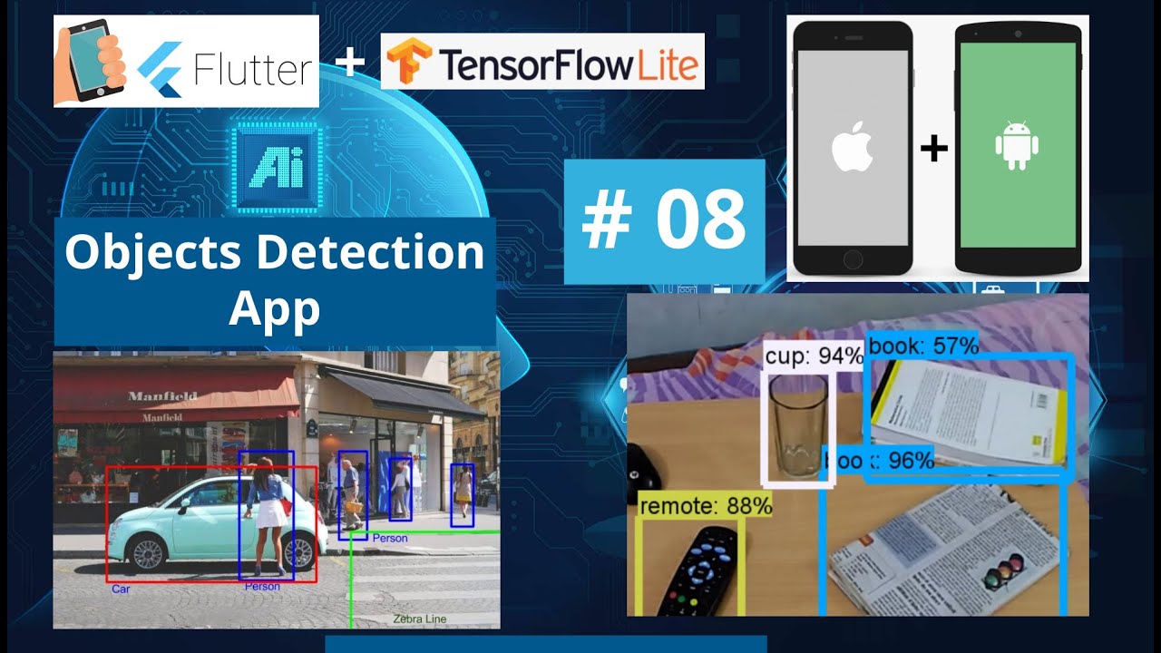 Finish App & Testing App - Flutter Object Detection using TensorFlow Android & iOS App Tutorial 2021