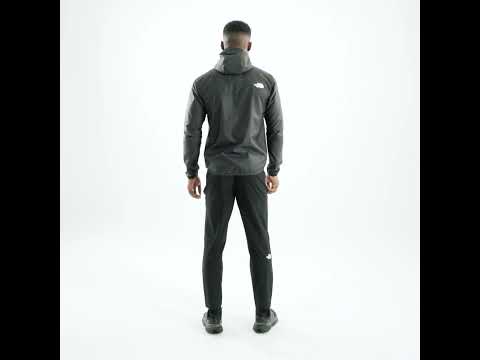 THE NORTH FACE Seasonal Mountain Jacket Hooded Shiny TNF Black White Men | FootAsylum