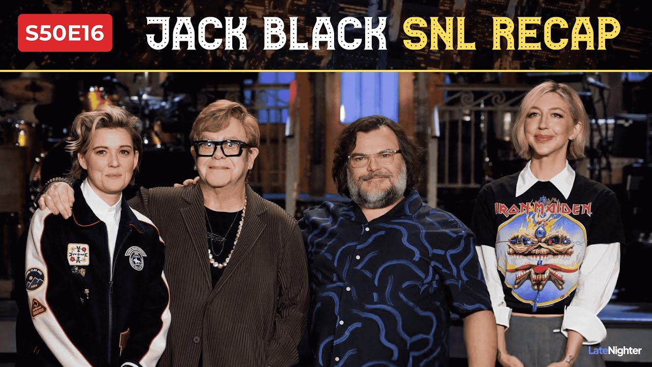 Jack Black / Elton John & Brandi Carlile SNL Hot Take Show - S50 E16