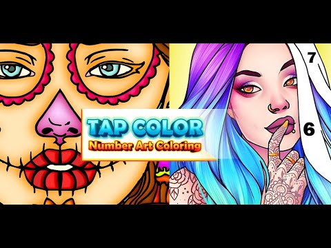 Tap Color : Color By Number Art Coloring Games