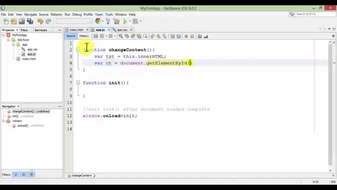 HTML5, CSS3, and Java Script with Netbean IDE 8