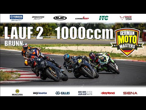 LIVE aus Brünn - Lauf 2 Klasse 1000ccm der GermanMotoMasters