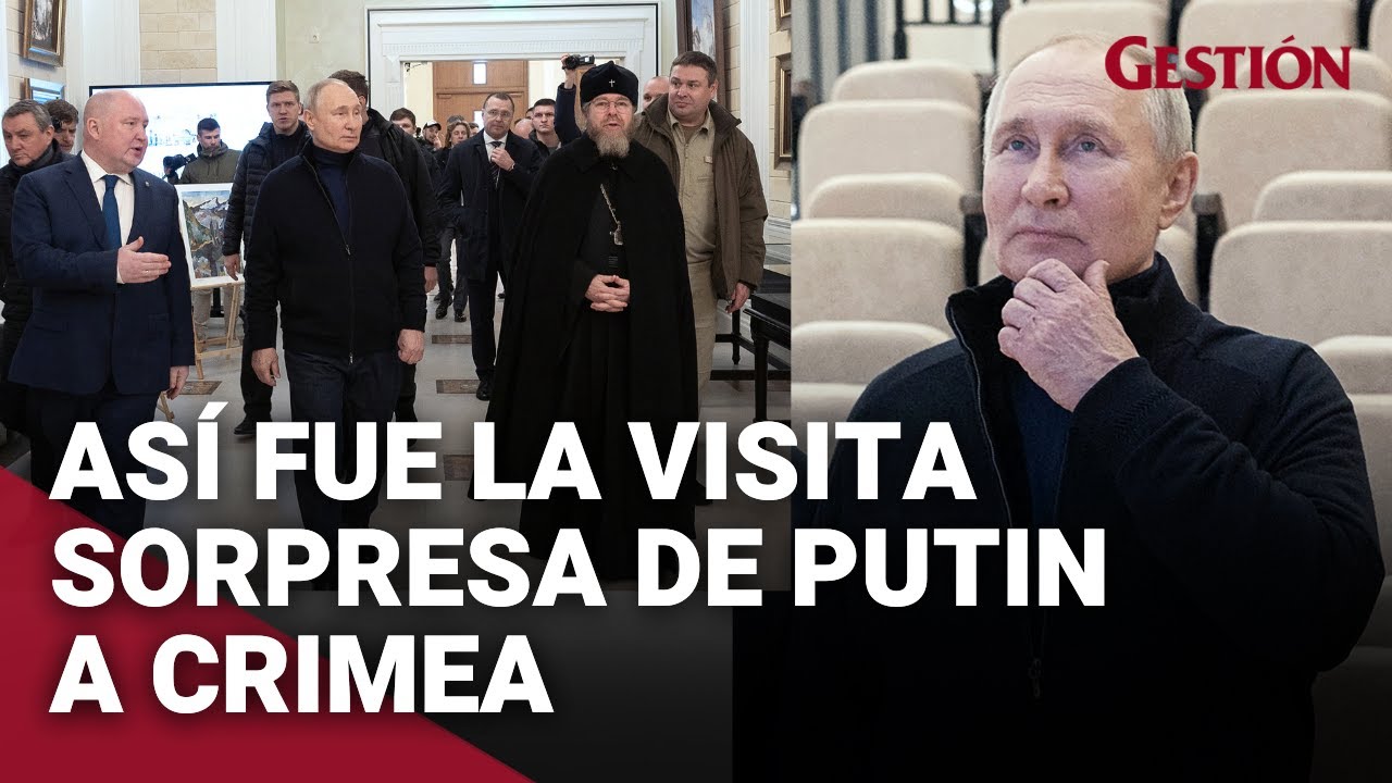 RUSIA: PUTIN visita CRIMEA en el aniversario de la anexión de la península