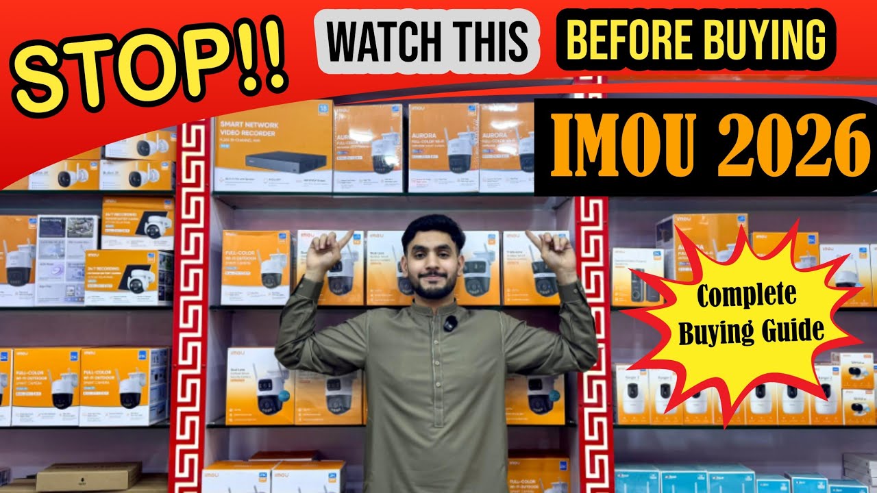 IMOU All Latest Cameras 2026 🔥 | Complete Security Camera Buying Guide 🎥🏠 (Indoor & Outdoor)