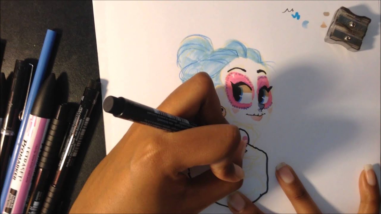 Jennifer oc speedpaint