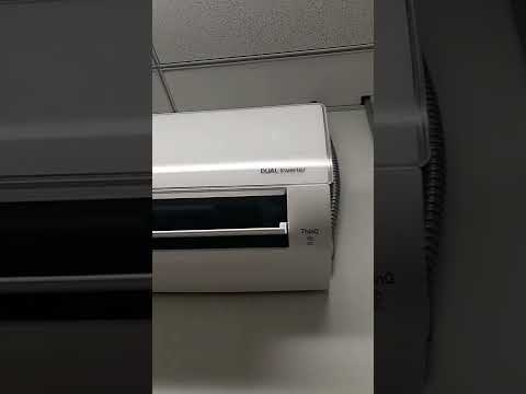 Life's Good LG Wall mount AC unit with ThinQ smart diagnosis. little like R2D2