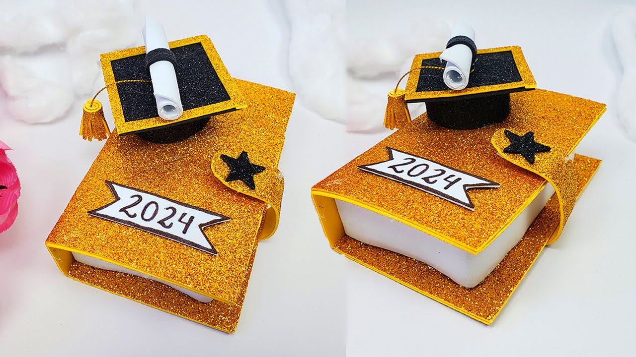 🥰¡Hermoso detalle para graduación! Manualidades para Graduación 😋 Graduation Crafts