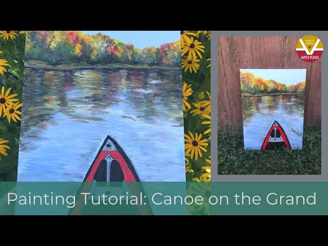 Canoe Fall Painting Tutorial