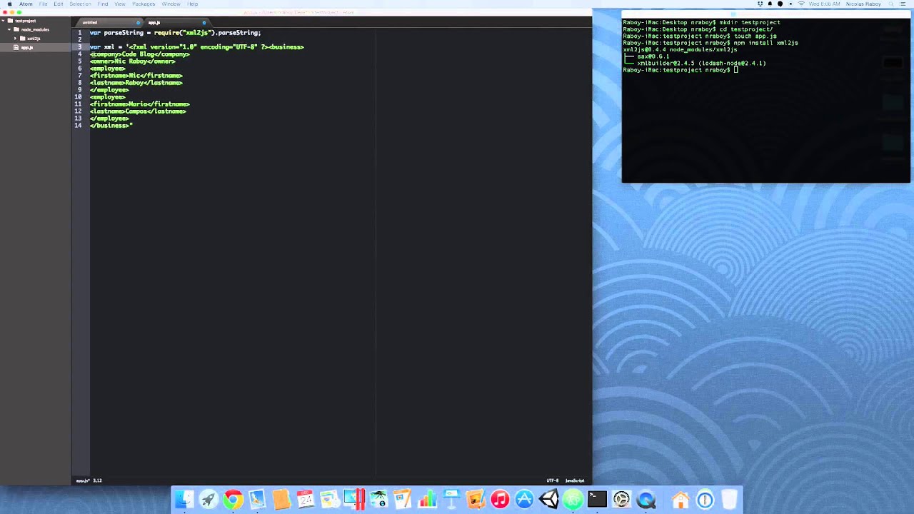 Parse An XML Response With NodeJS