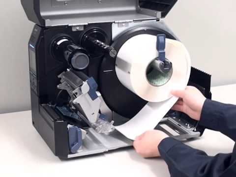 CL4NX Printer - How to Install Label Roll (Standard)