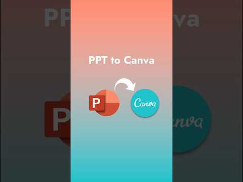 Cara import file ppt di canva - ppt to canva