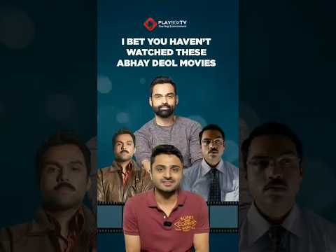 We bet you haven't watched these #AbhayDeol Movies