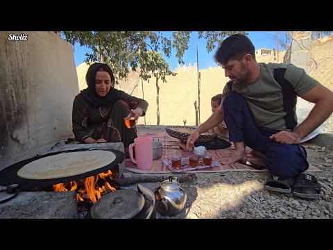 Rural Life Documentary: Enjoying a Delicious, Local Breakfast Vaccinated by Goats🤩🐑